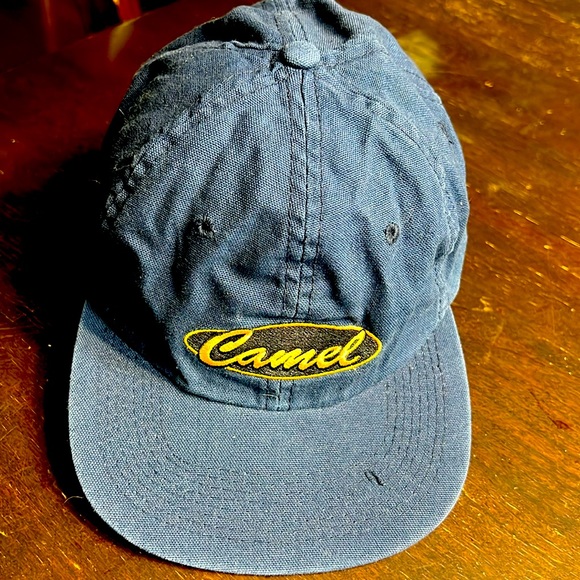 Camel | Accessories | 99 Vintage Camel Baseball Cap Navy Cap | Poshmark